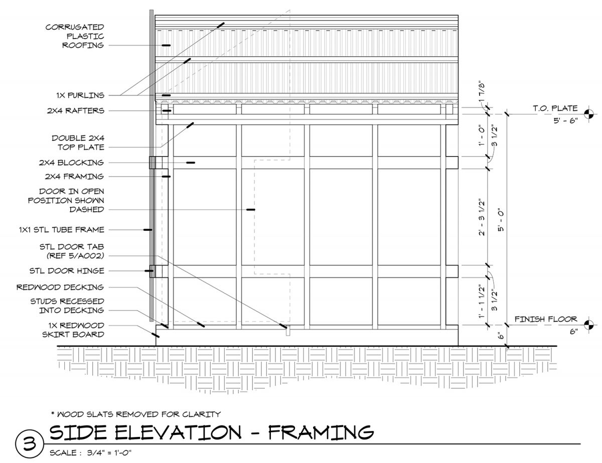 The Grasshopper Playhouse Construction Drawings | Life of an Architect