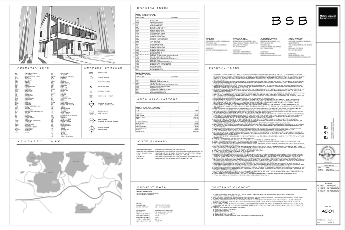 Architectural Graphics 101: Cover Sheet-Life of an Architect